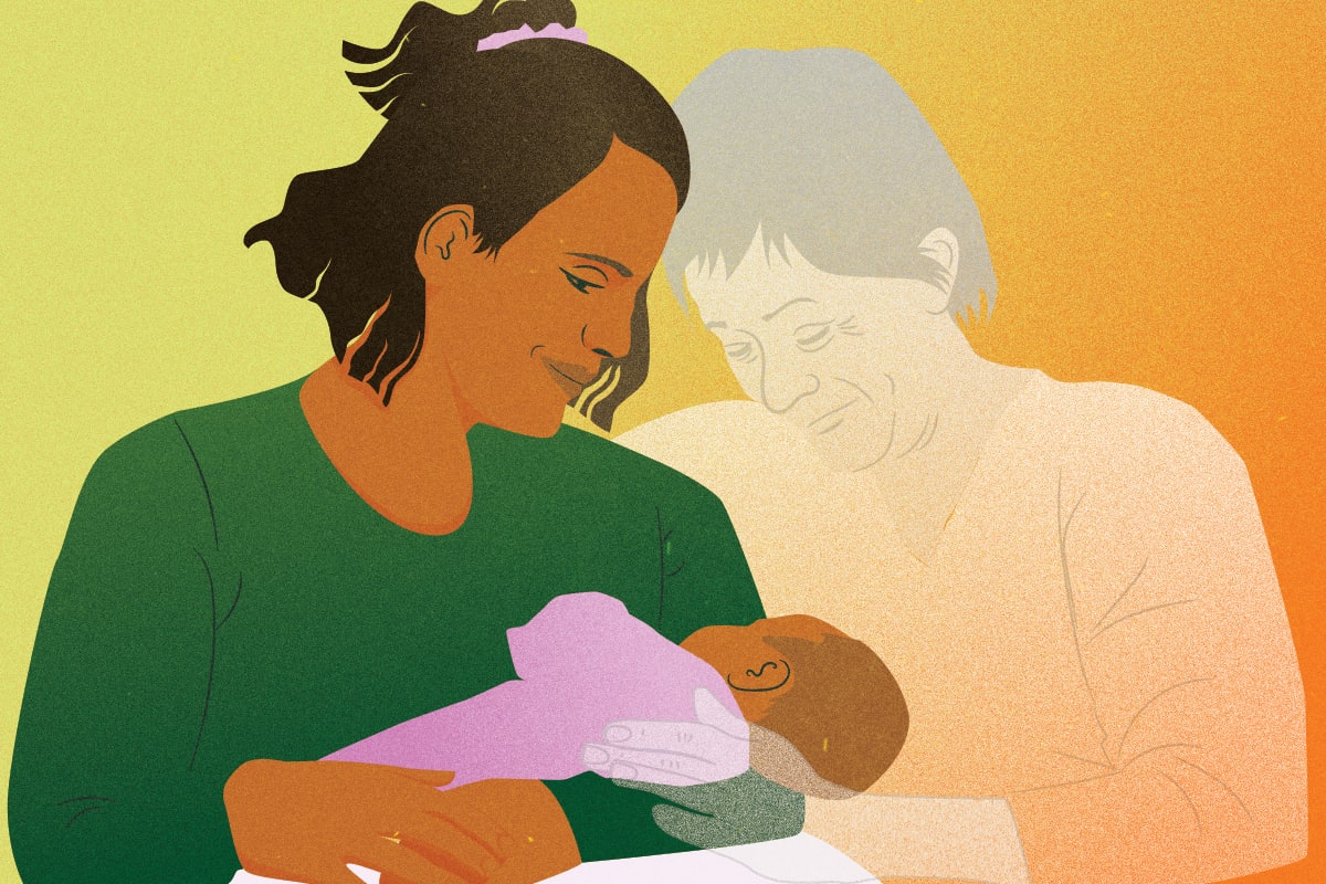 How I Learned to Mother Without a Mother